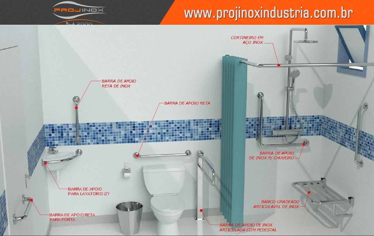 Banco articulado inox